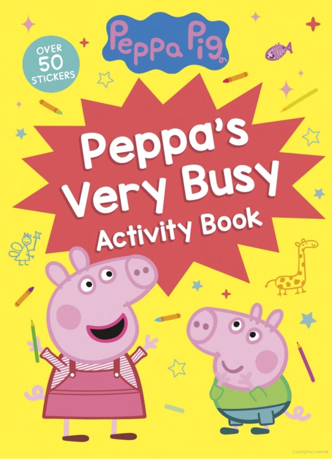 Activity Books | Peppa's Very Busy Activity Book | Golden Books – The ...