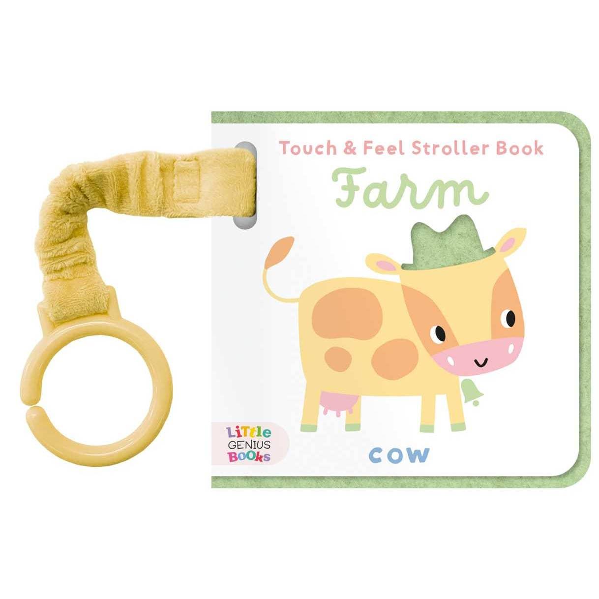 Stroller Book | Touch and Feel Stroller Book - Farm | Little Genius Bo ...