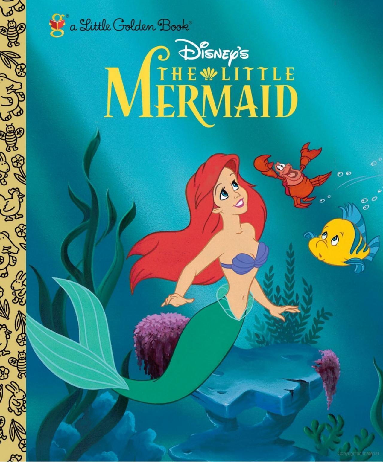 Book | The Little Mermaid | Little Golden Books – The Ridge Kids