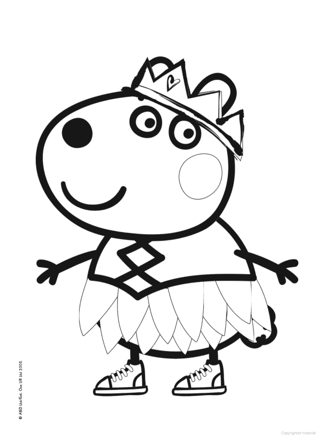 viking coloring book peppa pig