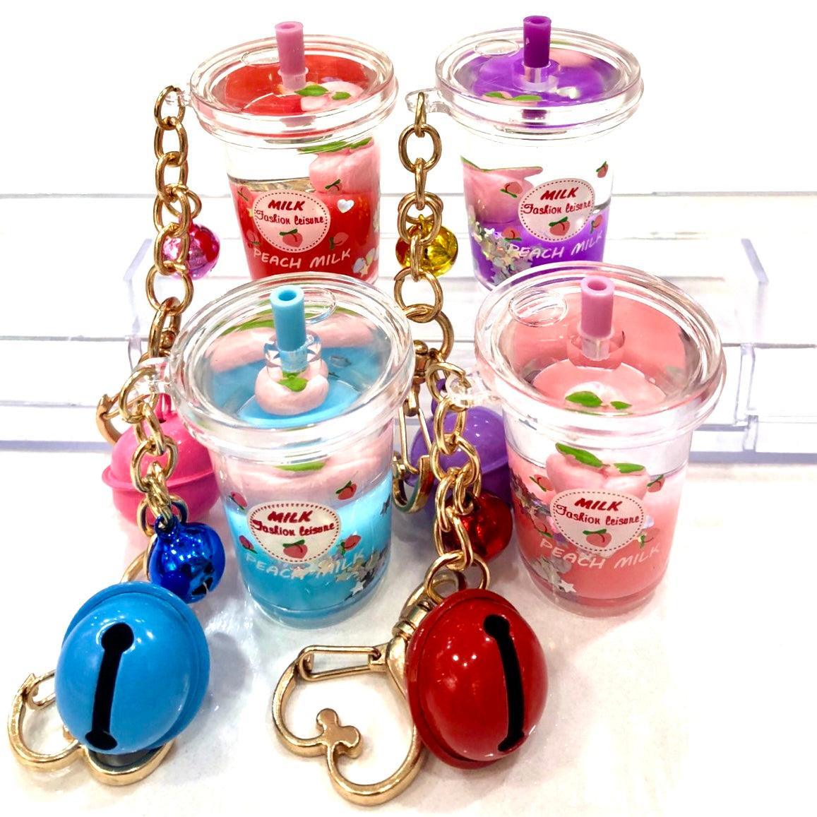 Key Chains |Peach Milk Bell Keychain| BC Mini – The Ridge Kids