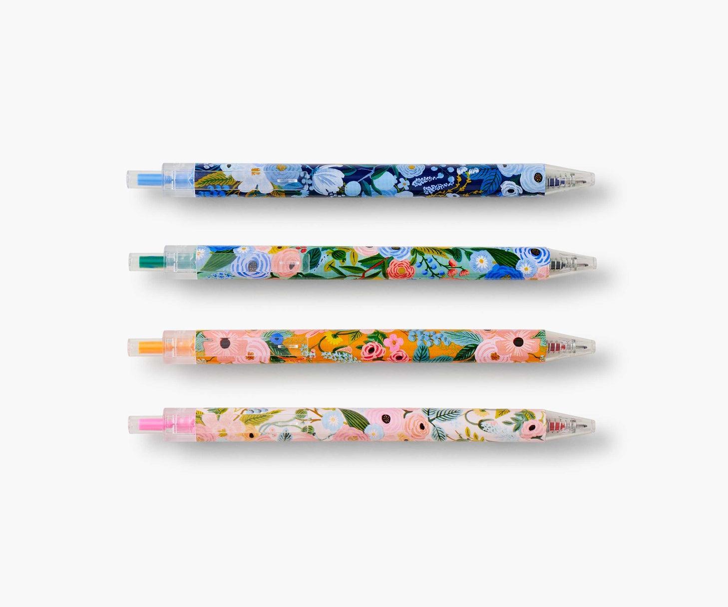 Pens | Garden Party Gel Pen Set of 4 | Rifle Paper Co. – The Ridge Kids
