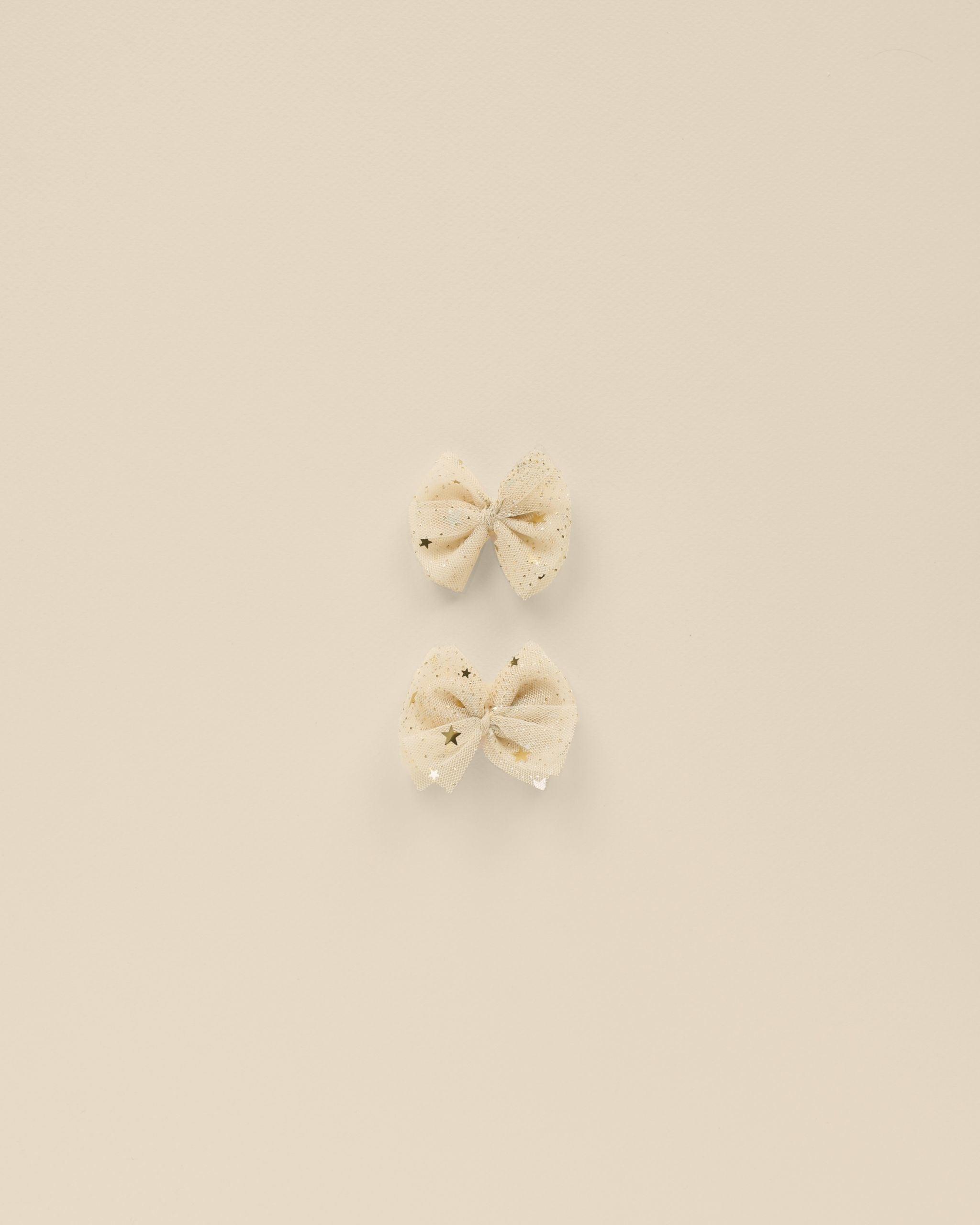 Girls Clip | Flutter Tulle Clips - Champagne Stars | Noralee – The ...