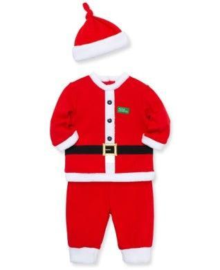 Christmas 2 PC Set | Santa Suit Set | Little Me – The Ridge Kids