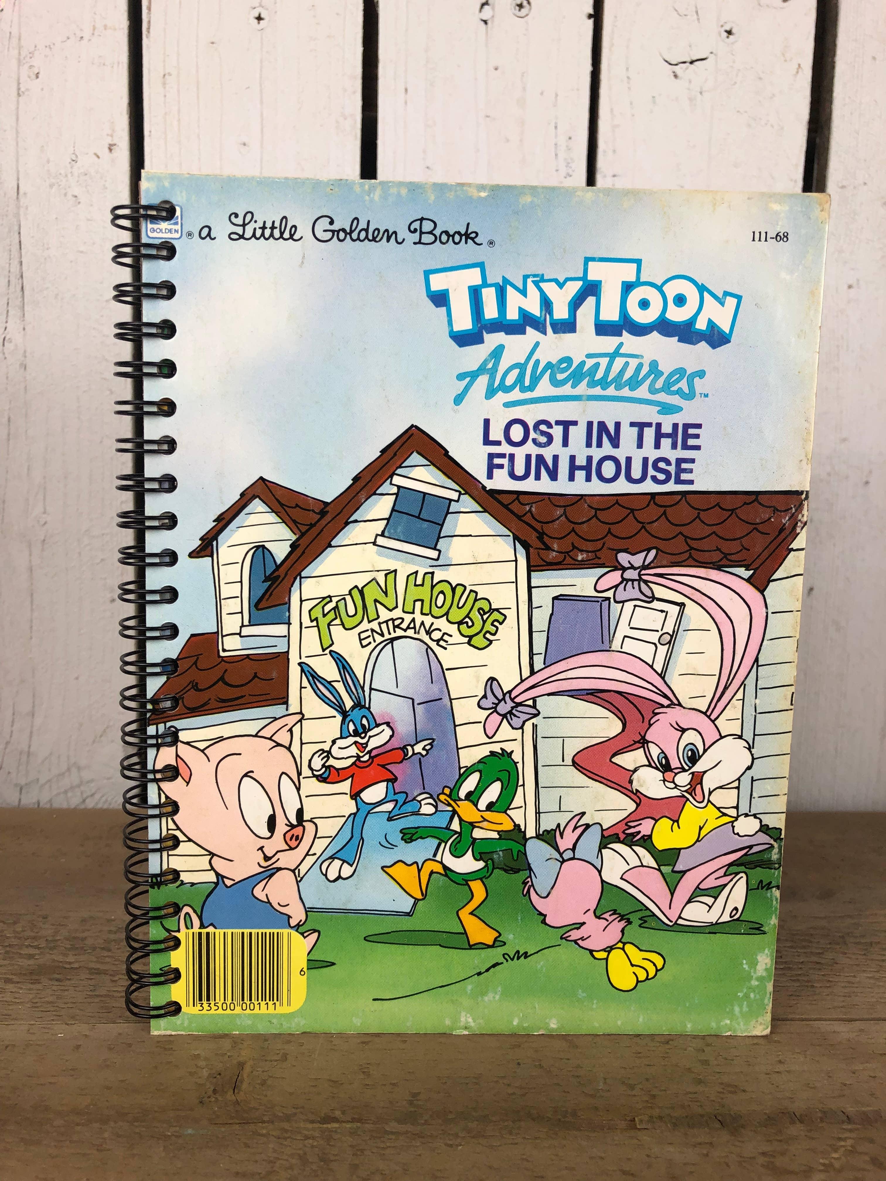 Notebook | Upcycled Little Golden Book Tiny Toon Journal – The Ridge Kids