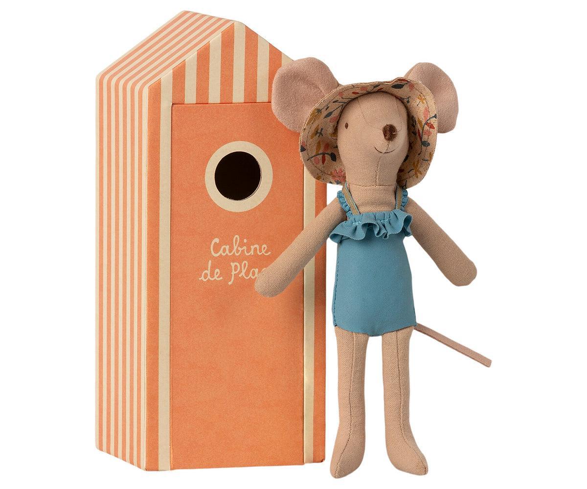 Plush Doll | Heirloom Beach Mum Mouse Doll | Maileg – The Ridge Kids