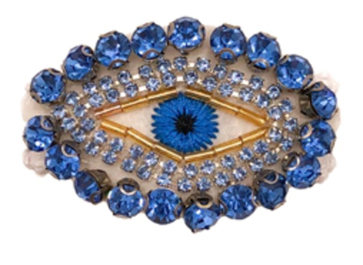 Snap Clip | Evil Eye Inspired Patch Clip | Bari Lynn Accessories – The ...