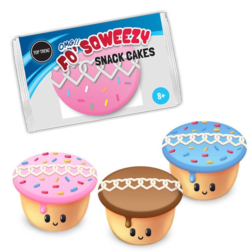 Squeeze Toy | OMG Fo' Sqweezy Snack Cakes Edition - Cupcake | Top Tren ...
