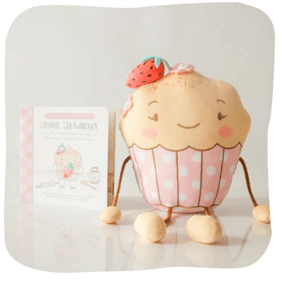 Plush & Book Set | Stephie Strawberry | Snuggle Muffin – The Ridge Kids